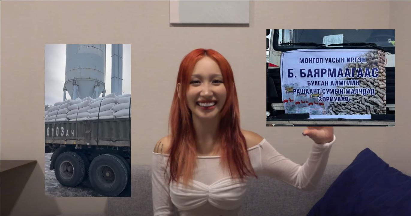 Б.Баярмаа: Телеграммаас олсон 70 сая төгрөгөөсөө 25 саяар нь тэжээл авч малчдад хандивлажээ ...